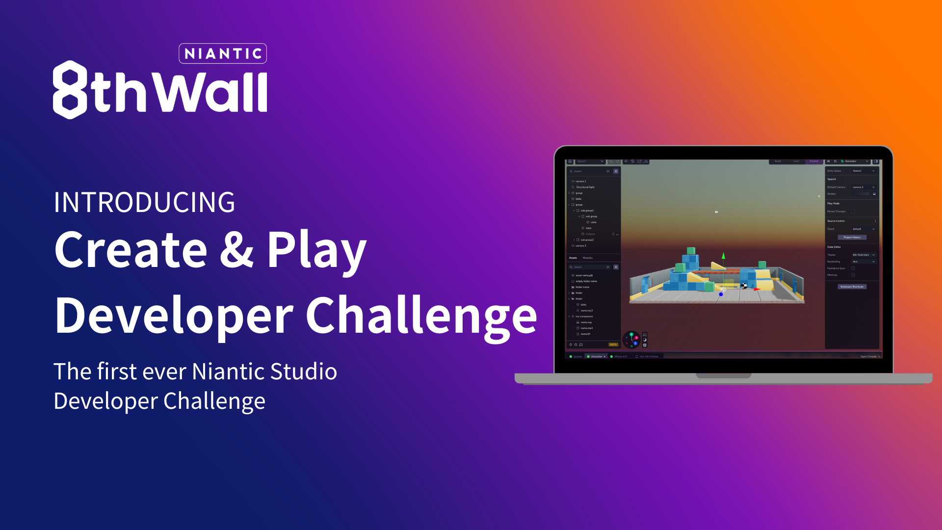 Create & Play Developer Challenge | 8th Wall